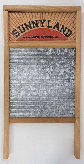 (AA) Galvanized Metal Washboard - Kraft Auction Service, LLC