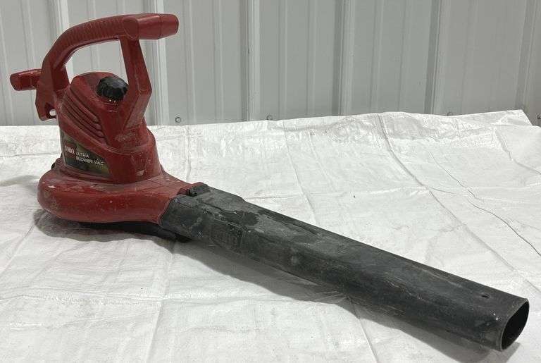 (CU) Toro Ultra Electric Blower/Vacuum #51619 - Kraft Auction Service, LLC