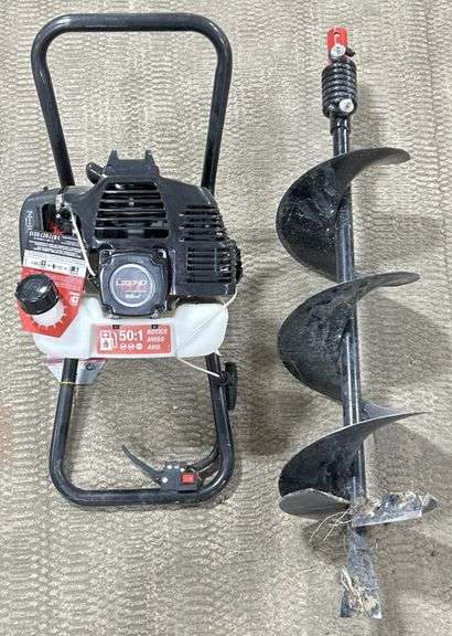 (CU) Legend Force 52cc Gas 1-Man Earth Auger - Kraft Auction Service, LLC