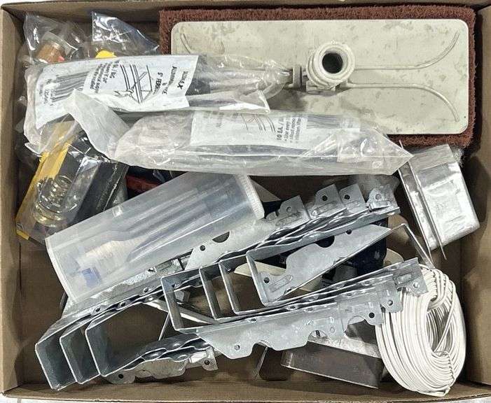 (L) Lot: Alina’s Aluminum Spikes, Spade Bits, - Kraft Auction Service, LLC