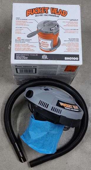 (AD) Bucket Head Wet/Dry Vac Powerhead - Kraft Auction Service, LLC