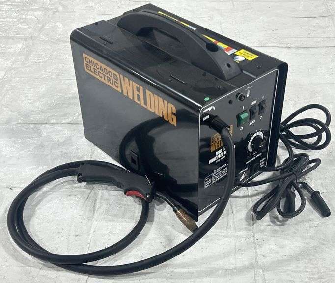 (H) Chicago Electric 240V MIG 170 Wire Feed Welder - Kraft Auction ...