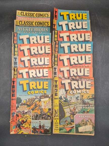 (S) Vtg. Classic & True Comics - Kraft Auction Service, LLC