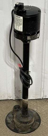 (L) GE Flotec Sump Pump Motor 1/3HP - Kraft Auction Service, LLC