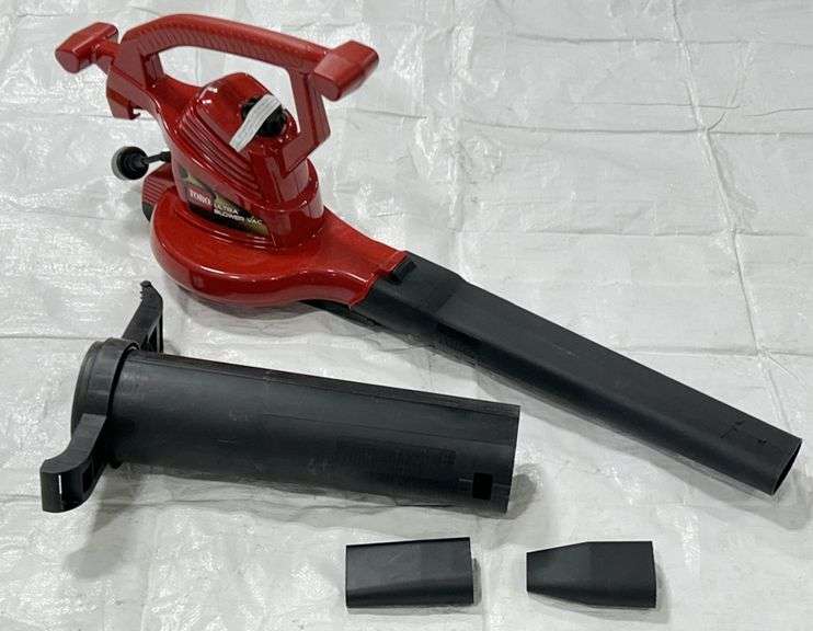 (CU) Toro Ultra Electric Blower, Vacuum & Mulcher - Kraft Auction ...