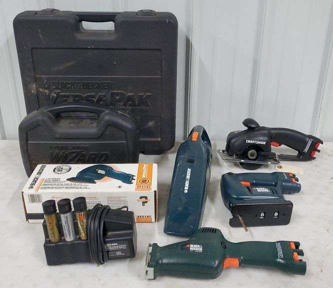 (S) Versa Pak Tool Kit, Jig Saws, Circullar Trim Saw, Detail Sander ...
