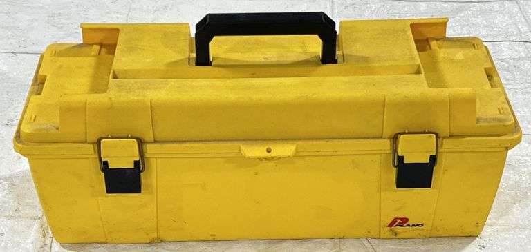(L) Plano Plastic Tool Box 26”Lx10”Wx10”H - Kraft Auction Service, LLC