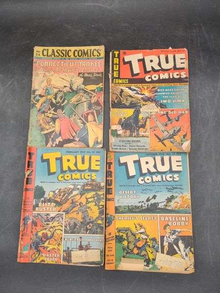(S) Vtg. Classic & True Comics - Kraft Auction Service, LLC