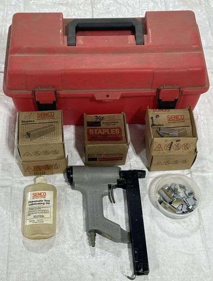 (L) Senco Model L Pneumatic Staple Gun - Kraft Auction Service, LLC