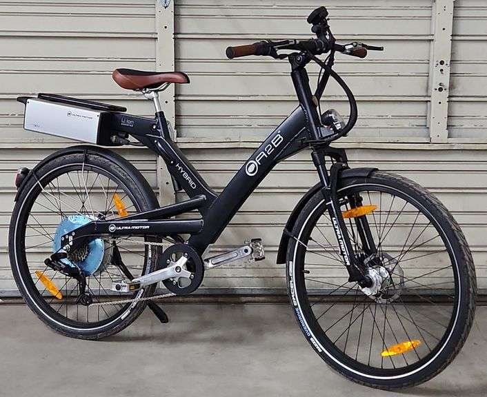 (R) Ultra Motor A2B Hybrid Electric Bicycle, 21" Post To BB, 26" Wheels ...