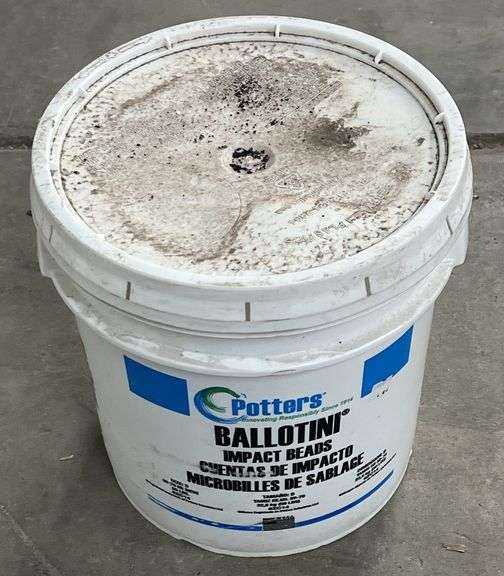 (ZZ) Potters Ballotini Impact Beads, 50-70 US Sieve, 50 Lbs. - Kraft ...