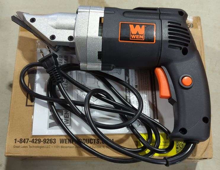 WEN Variable Speed Electric Shear (Model 3650) - Kraft Auction Service, LLC
