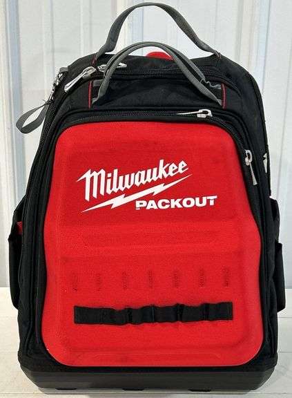 (CZ) Milwaukee Packout Backpack/Tool Bag - Kraft Auction Service, LLC