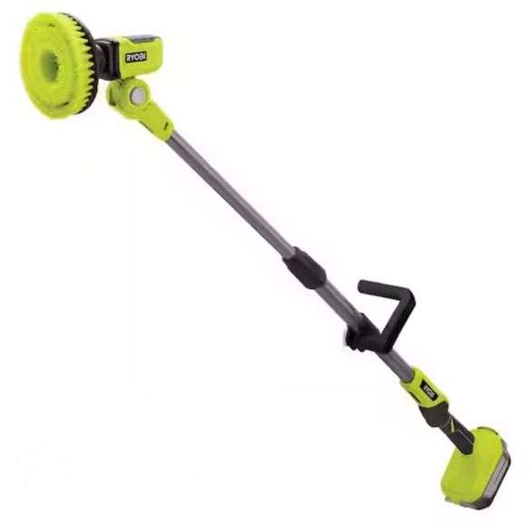 (CV) Ryobi 18V VORTEX Telescoping Power Scrubber - Kraft Auction ...