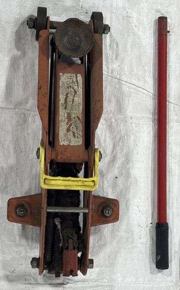 (L) 21" Floor Jack w/Handle - Kraft Auction Service, LLC