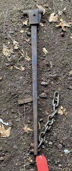 (D) Reese 750 Frame Hitch Spring Bar, 30in - Kraft Auction Service, LLC