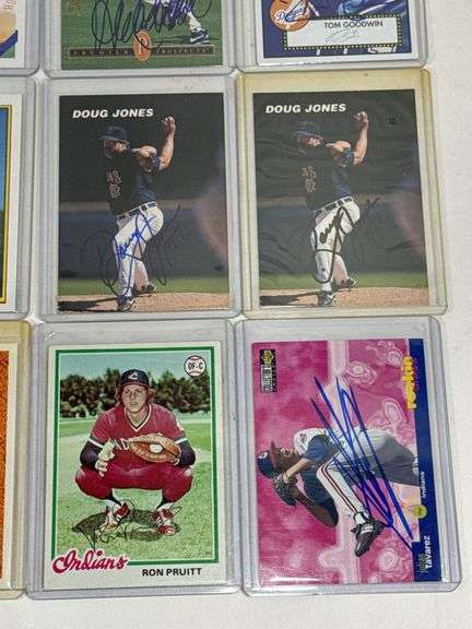 Lot Of 20 Autographed Baseball Cards - Kraft Auction Service, LLC