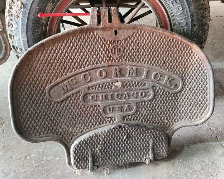 McCormick Cast Iron Platform - Kraft Auction Service, LLC