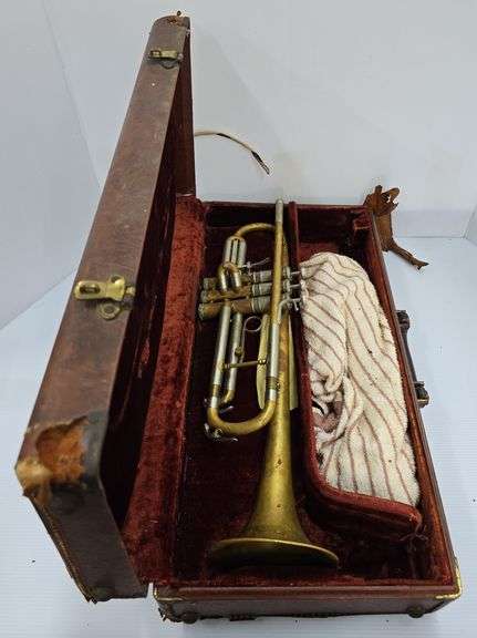 (S) Vintage C.G Conn- LTD Connstellation "Trumpet Style" Cornet ...