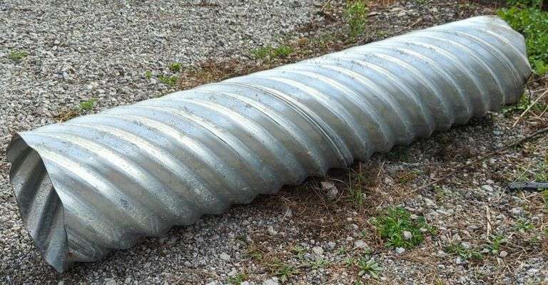 Solid Steel Culvert Pipe (12"×62") - Kraft Auction Service, LLC