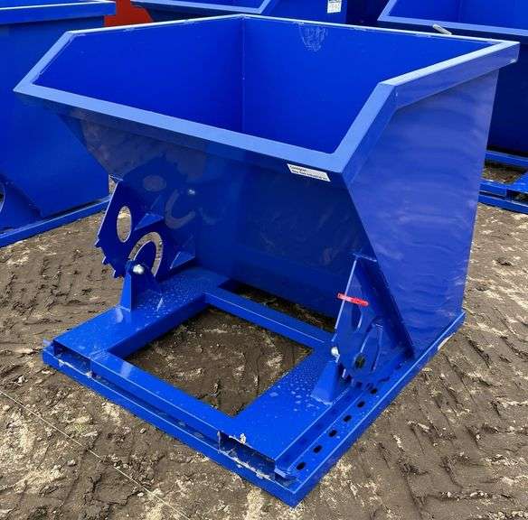 (BF) NEW 1 Cu. Yd. Self Dumping Hopper - Kraft Auction Service, LLC