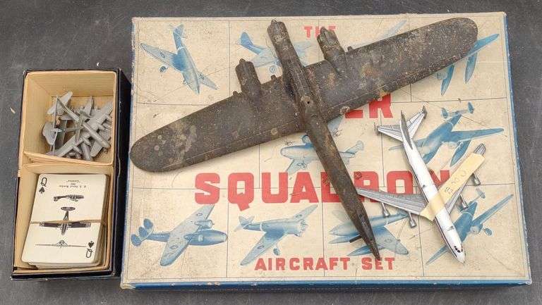 (S) Assorted Military Plane Models - Kraft Auction Service, LLC