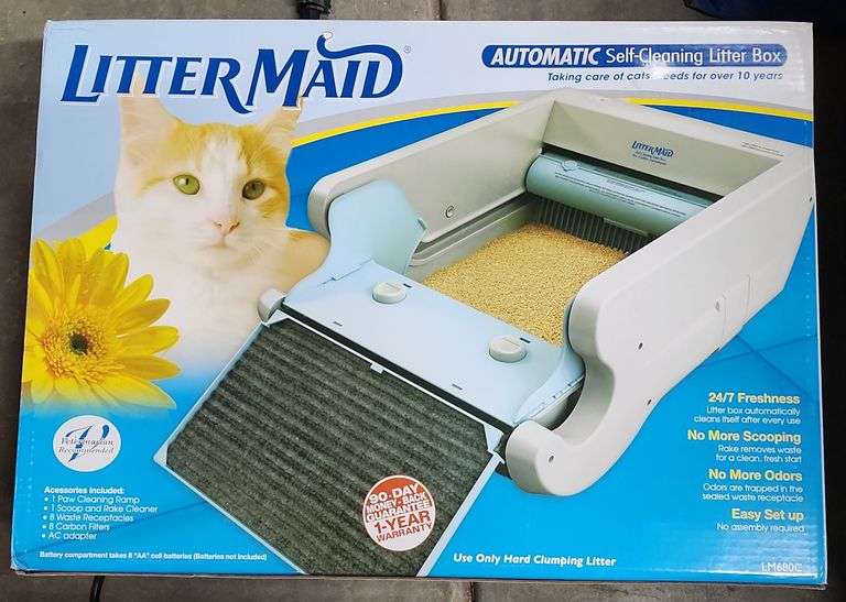 (R) Litter Maid Automatic Self-Cleaning Litter Box - Kraft Auction ...