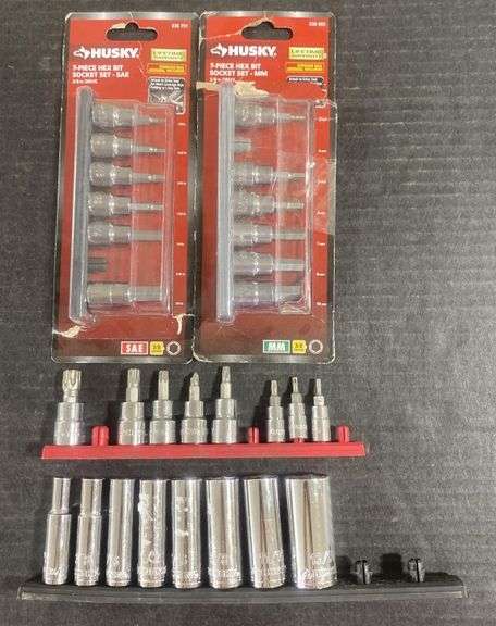 (CZ) Lot: Husky Socket Sets - Kraft Auction Service, LLC