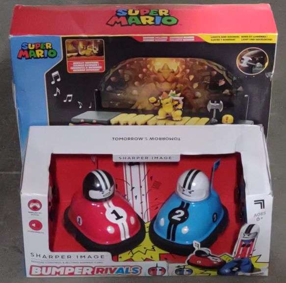 Shaper Image Bumper Rivals Remote Control Ejecting Bumper Cars & Jakks ...