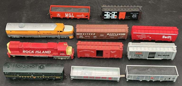 (J) HO Scale Model Trains - Kraft Auction Service, LLC