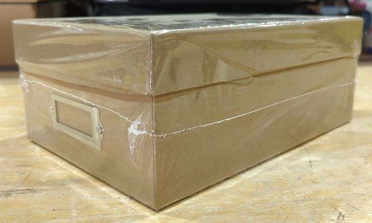 Cardboard Photo Boxes (11"×8"×5") 12 Boxes - Kraft Auction Service, LLC