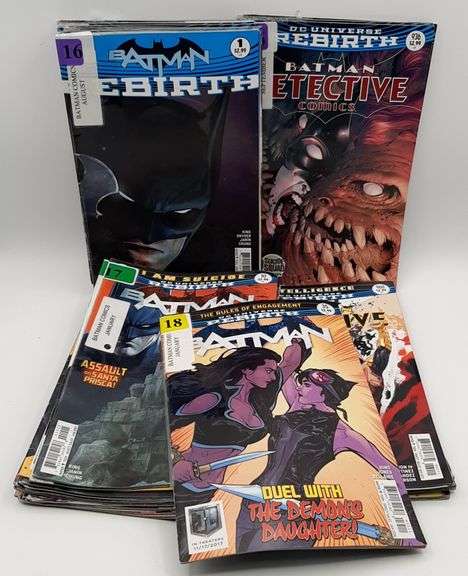 (Q) Batman Comic Book Collection - Kraft Auction Service, LLC