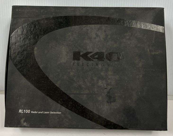 (R) K40 Electronics:RL 100 Radar & Laser Detection. - Kraft Auction ...