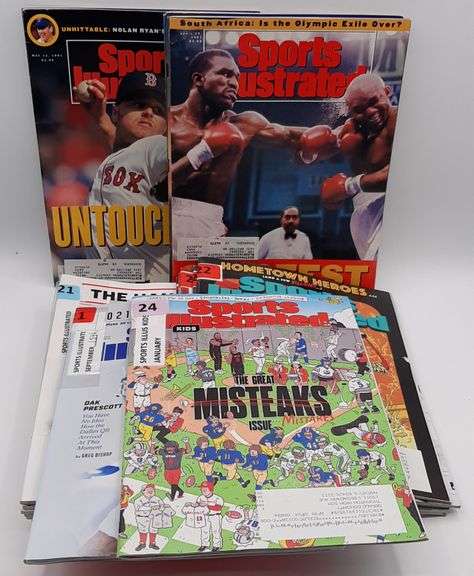 (Q) Sports Illustrated Magazines - Kraft Auction Service, LLC