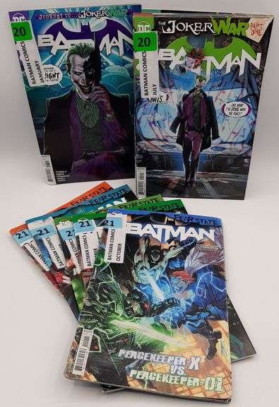 (Q) Batman Comic Book Collection - Kraft Auction Service, LLC