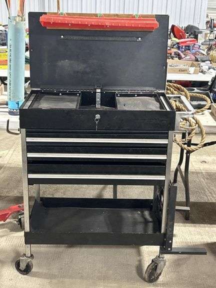 (H) Metal 3-Drawer Rolling Tool Box - Kraft Auction Service, LLC