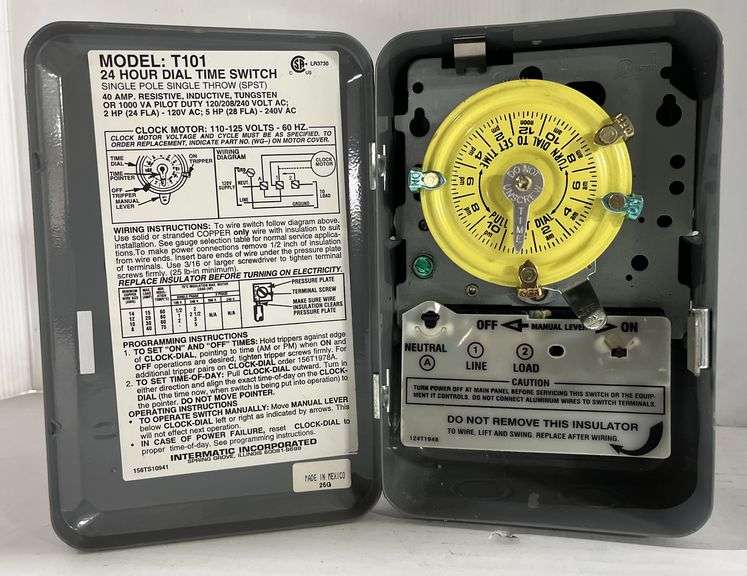 (R) Intermatic 24 Hr Dial Time Switch - Kraft Auction Service, LLC