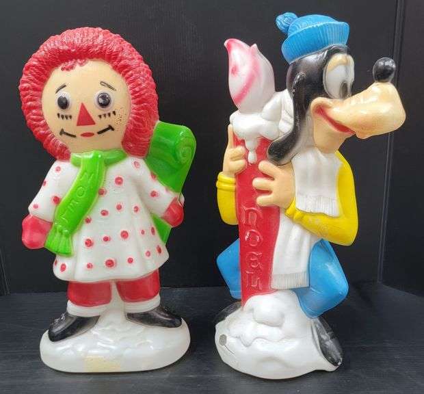 (S) Rare Christmas Blow Molds - Kraft Auction Service, LLC