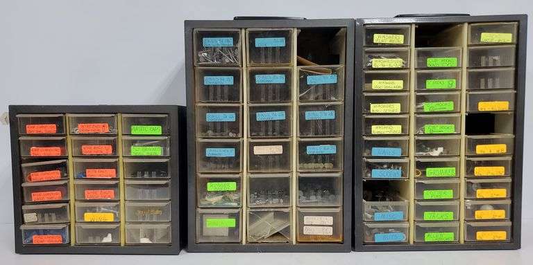 (S) Parts Containers with Contents - Kraft Auction Service, LLC