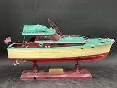 (J) Ideal Wheeler Express Cruiser Yacht Model. - Kraft Auction Service, LLC