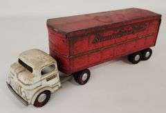 Vintage Structo Transport Delivery Truck & Trailer - Kraft Auction ...