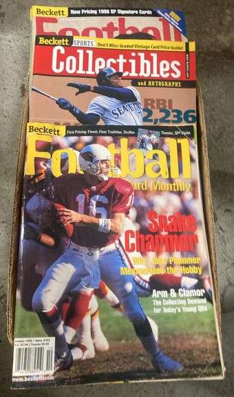 (J) Beckett collectible magazines and more - Kraft Auction Service, LLC