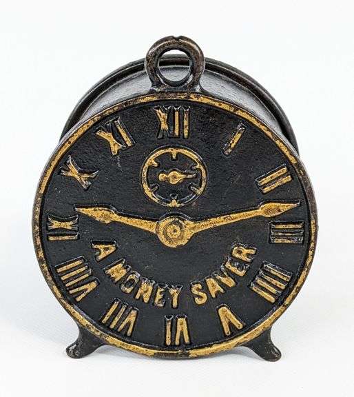 Arcade Money Saver Clock Bank - Kraft Auction Service, LLC