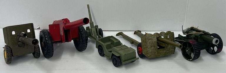 (N) Toy Artillery Including Premier #143 Howitzer Fielld Artillery ...