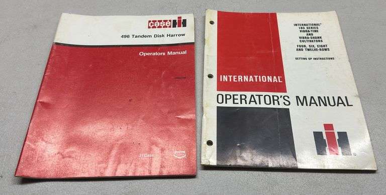 International Operator’s Manuals - Kraft Auction Service, LLC