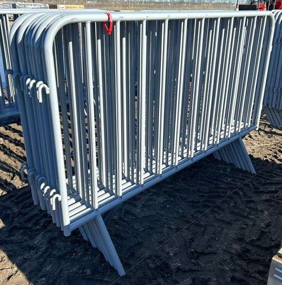 (CX) (10) Brand New Crowd Controls Gates - Kraft Auction Service, LLC