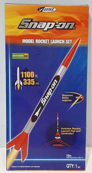 Estes Model Rocket Launch Set - Kraft Auction Service, LLC