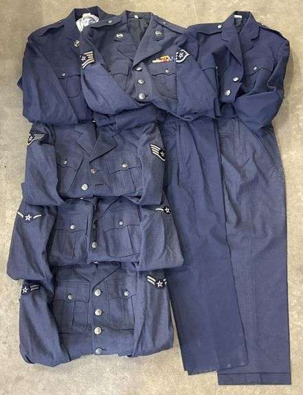USAF Dress Uniform Jackets and Pants - Kraft Auction Service, LLC