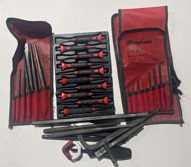 Snap-On Punch And Chisel Kits And Other Tools - Kraft Auction Service, LLC