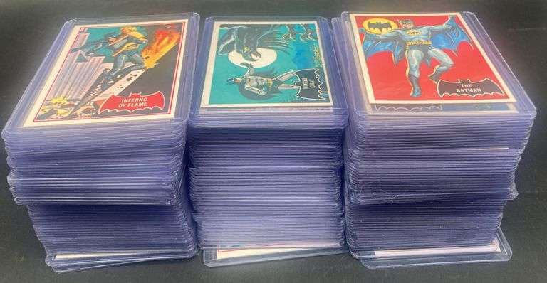 (JT) 1989 Topps 1966 Batman deluxe reissue edition 143 card set - Kraft ...